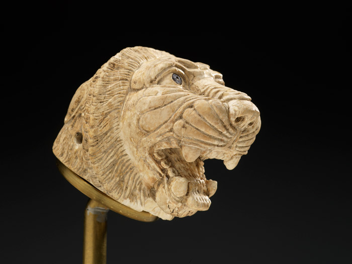 Ivory carved Lion’s Head - Historic Syria, 9th–8th centuries BCE : r ...